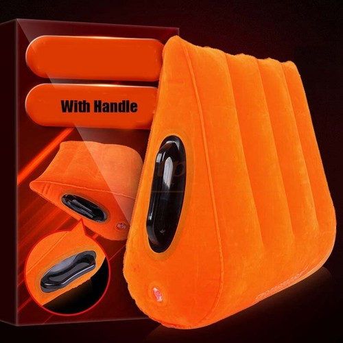 Toughage Sex Pillow Inflatable Wedge Triangle Cushion/ Love Aid ...