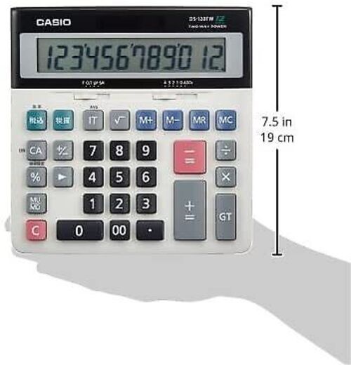 CASIO Standard Calculator DS-120TW | eBay