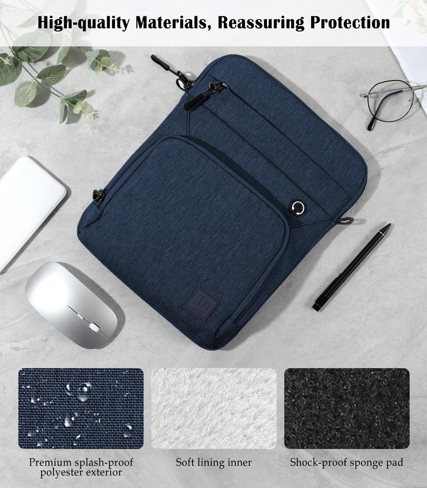 Dadanism 9-11 Custodia Borsa per Tablet con Tracolla per iPad 10a Gen ...