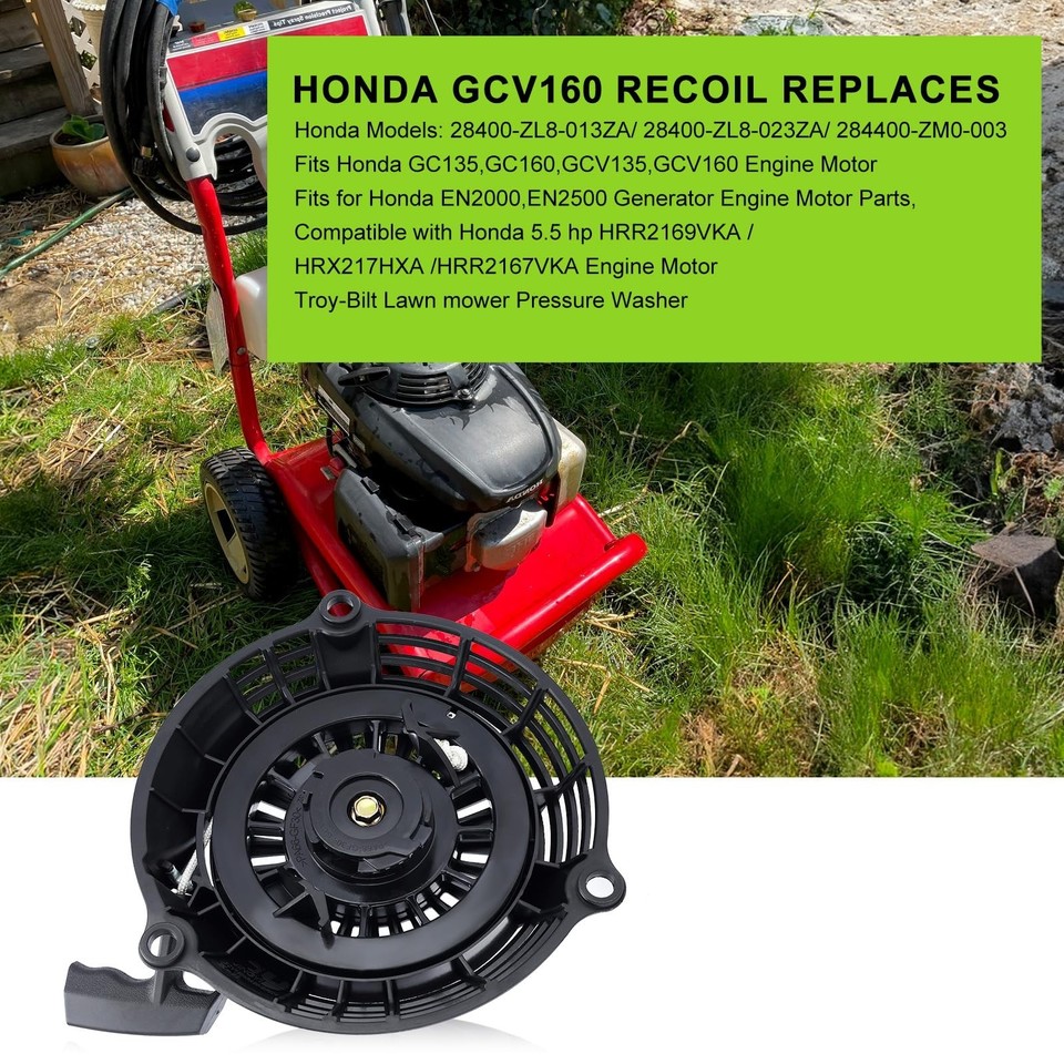 GCV160 Recoil Starter Assembly fit Honda GC135 GC160 GCV135 GC160A ...