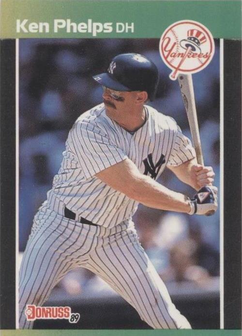 1989 Donruss - Ken Phelps #363 *Denotes* Next to PERFORMANCE for sale ...