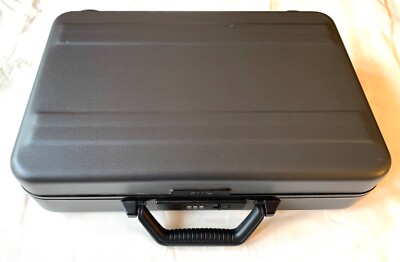 Zero Halliburton Anthracite-Aluminium Briefcase-Laptop Case | eBay UK