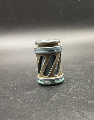 Combat Beads x OEG EDC Titanium Dirty Blue Concealed V5 EDC Bead Zipper ...