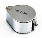 New 10X 21mm Jewelry Magnifier Loupe Magnifying Glass Lens *US FREE ...