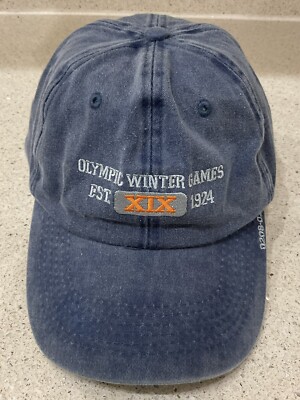 2002 Olympic Winter Games XIX Salt Lake City Official Blue Denim Ball ...
