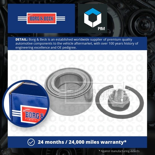 Wheel Bearing Kit fits DACIA DUSTER 1.0 Rear 2019 on B&B 402109533R ...