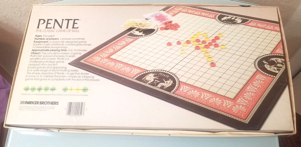 Pente board game the classic game of skill parker brothers | eBay