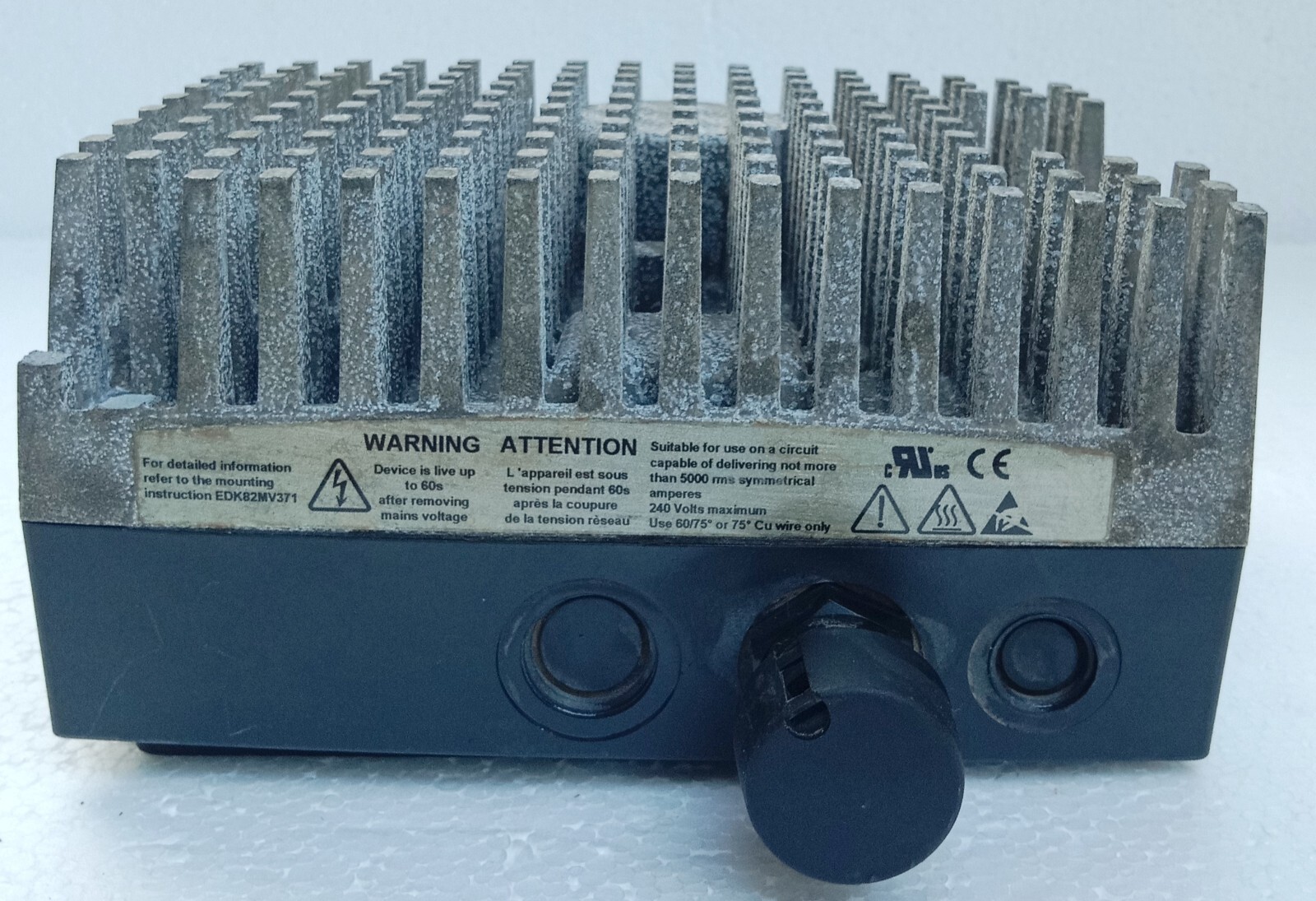 LENZE INVERTER 8200 SERIES MOTEC TYPE E82MV251_2B001 MOTOR CONTROLLER ...