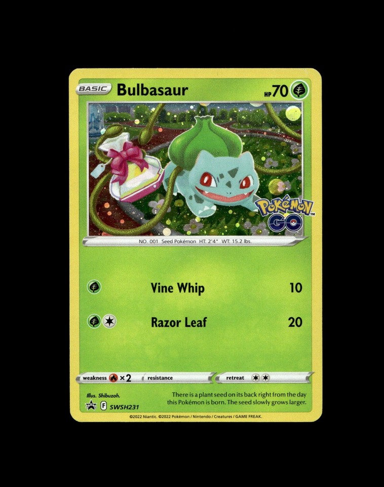 Bulbasaur Ivysaur Venusaur Pokemon Card! Holo/Reverse Holo EX VMAX Rare ...