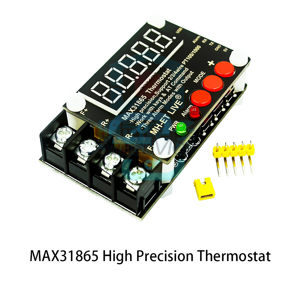 MAX31865 PT100 RTD High Precision Temperature Controller Digital ...