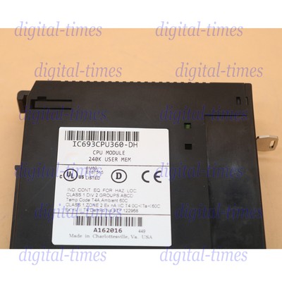 One For GE Fanuc New IC693CPU360-DH module Free Shipping | eBay