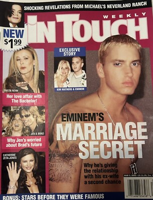 IN TOUCH Magazine (March 3, 2003) EMINEM - ISSUE 35 | eBay
