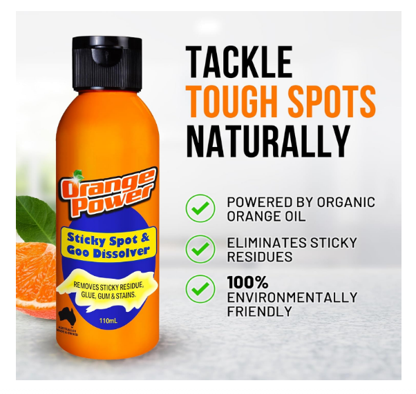 Orange Power Spot Goo Dissolver 110 ml Free Delivery AU | eBay