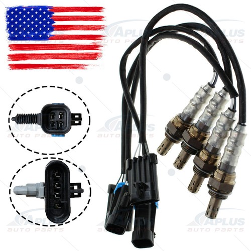 4Pcs Upstream Downstream O2 Oxygen Sensor For 2002-1996 Chevy Silverado ...