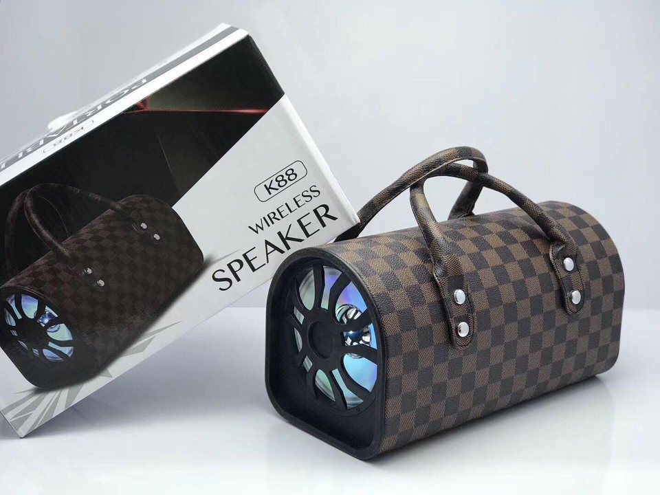 Portable Handbag Speaker Wireless Bluetooth Indoor Outdoor Mp3 LED ...