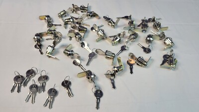 Gumball Candy ,Vending Machine Locks and Keys Set LOT OF 25 Keyed Alike ...