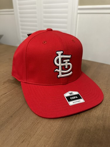 St Louis Cardinals Hat Cap Snap Back Mens MLB Fan Favorite Red Dad ...