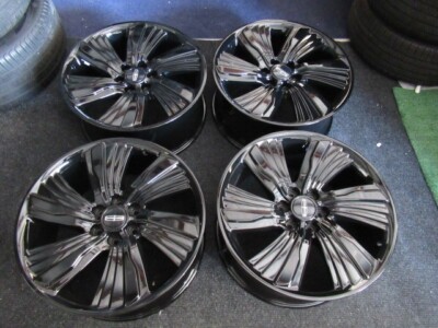 Lincoln NAVIGATOR oem factory 22" WHEELS RIMS new gloss black 6x135 | eBay
