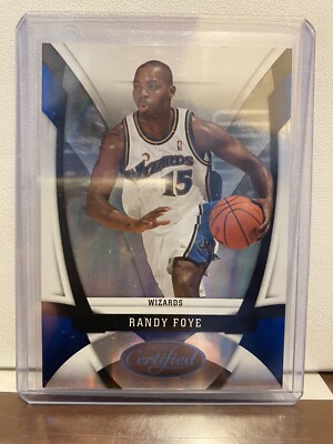 Randy Foye 2010 Leaf Certified Foil Washington Wizards 19/100 | eBay