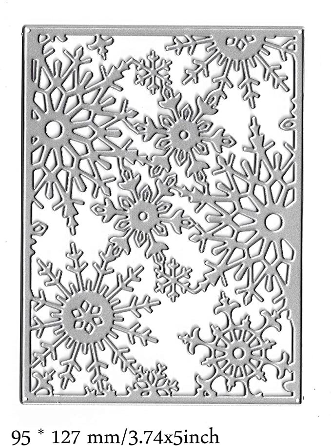 Snowflake Frame Metal Cutting Dies DIY Scrapbook Decoration Crafts ...