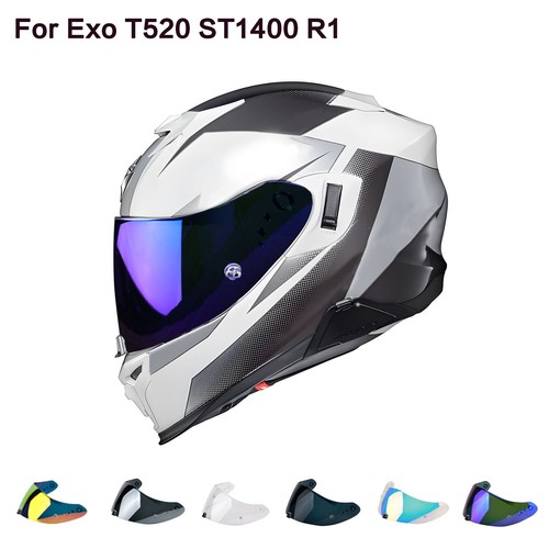 Motorcycle Helmet Visor For Scorpion EXO-T520 ST1400 R1-Air Face Shield ...