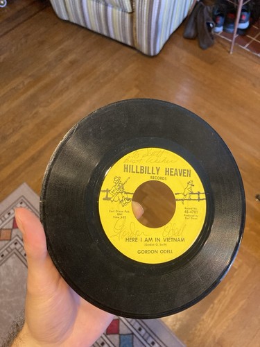 Gordon Odell Honky Tonk Street Vietnam Hillbilly Heaven Rare 45 VG ...