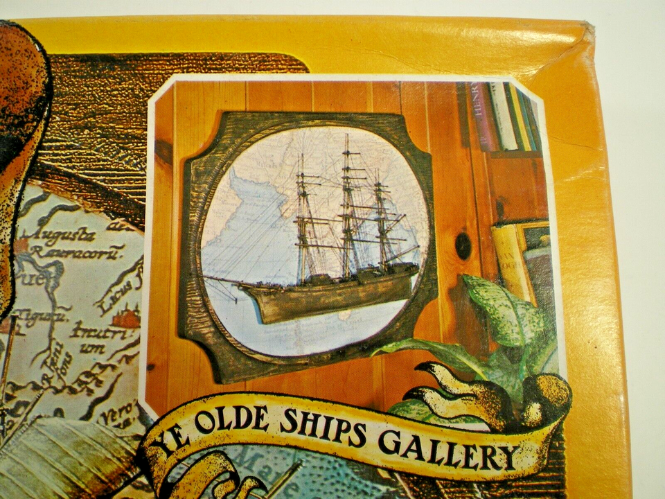 Revell Spanish Galleon model kit Wall Display 13"X18" Circa 1972 H-803 ...