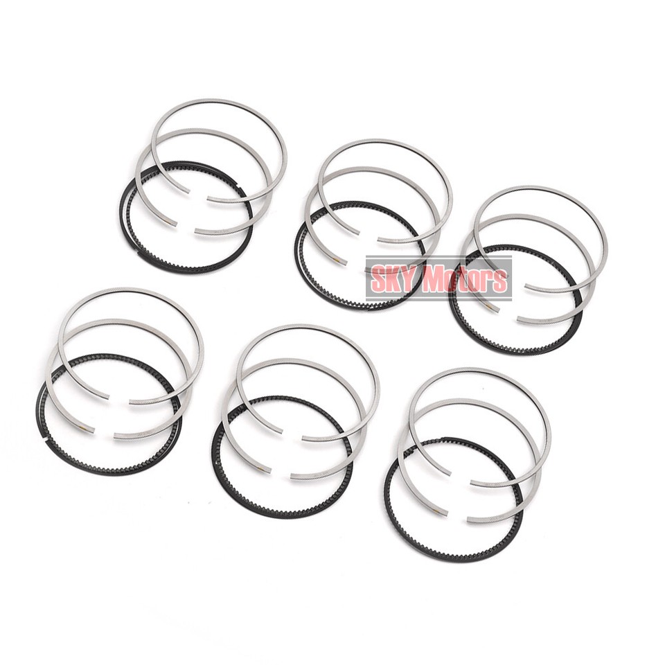 6pcs Piston Rings Φ92.9mm For Mercedes-Benz 3.5L X204 W203 C219 W221 ...