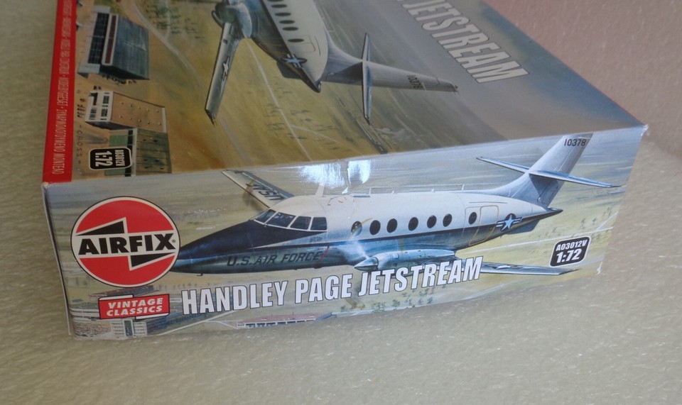 NEW AIRFIX HANDLEY PAGE JETSTREAM JET AIRPLANE MODEL KIT 1:72 SCALE A03012V | eBay