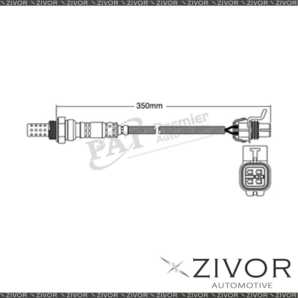 Post Cat. Oxygen Sensor Right For Holden HSV GTS, GTS-R 6.2 S/Charged ...