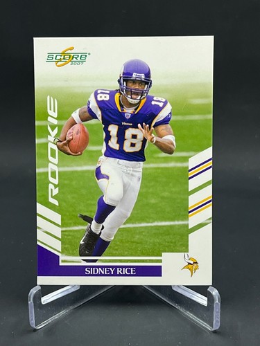 2007 Score Playoff Football Sidney Rice Card #339 | eBay