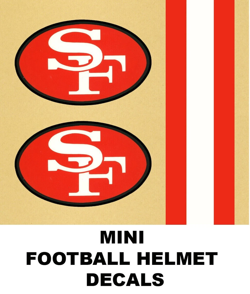 Early Sf 49er Logo Helmet
