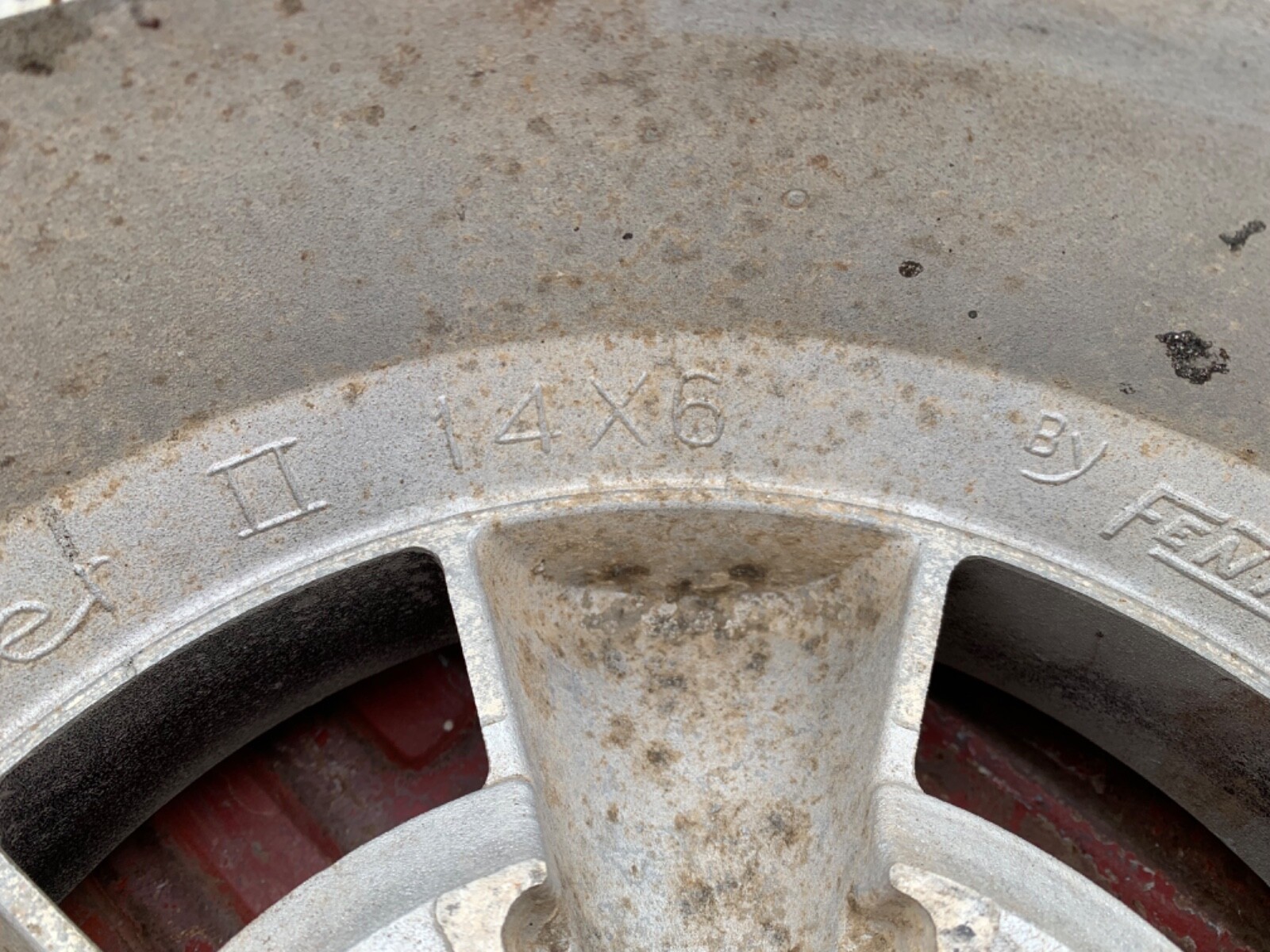 FENTON Vintage Alloy Wheel 14X6 5 on 4 3/4 GM | eBay