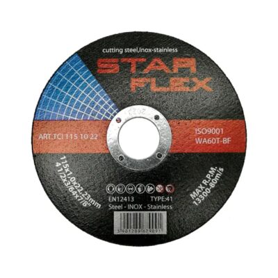 Cutting disc ∅ 115 mm grain 60 - for metal, steel, stainless steel ...
