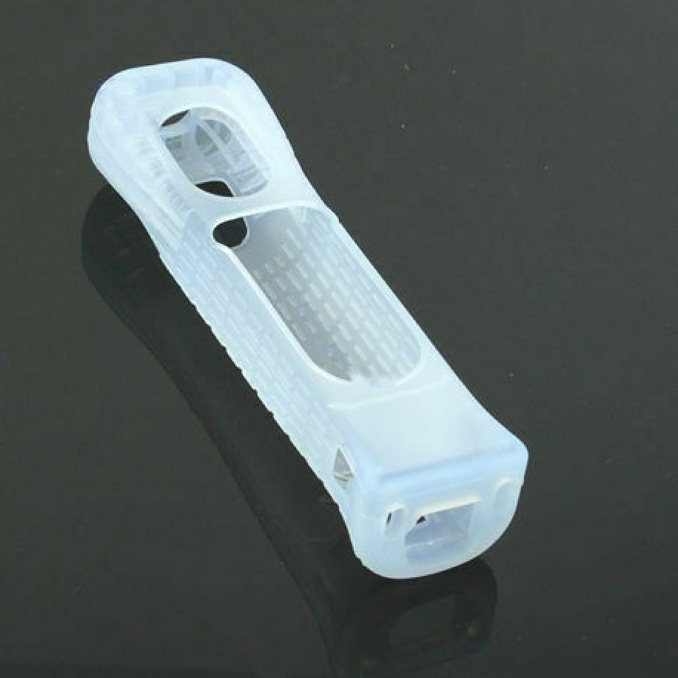 Silicone Protective Skin Shell Case Soft Cover For Nintendo Wii Hand ...
