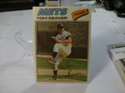 1977 Topps Cloth Stickers #42 - Tom Seaver VAR - One (*) 77-024 | eBay