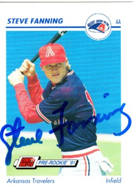 Steve Fanning Autograph 1991 Line Drive Pre-Rookie AA Auto Card CARDINALS | eBay