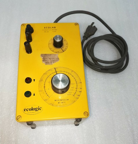 Écologiques / Ecolab CONDUCTIVITY BRIDGE - Modèle 1033 - Recorder Code ...