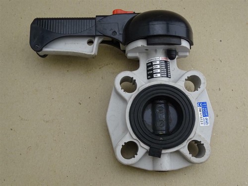 FIP Butterfly Valve PVC, EPDM, INOX 16, D63- 2" DN50 | eBay Australia