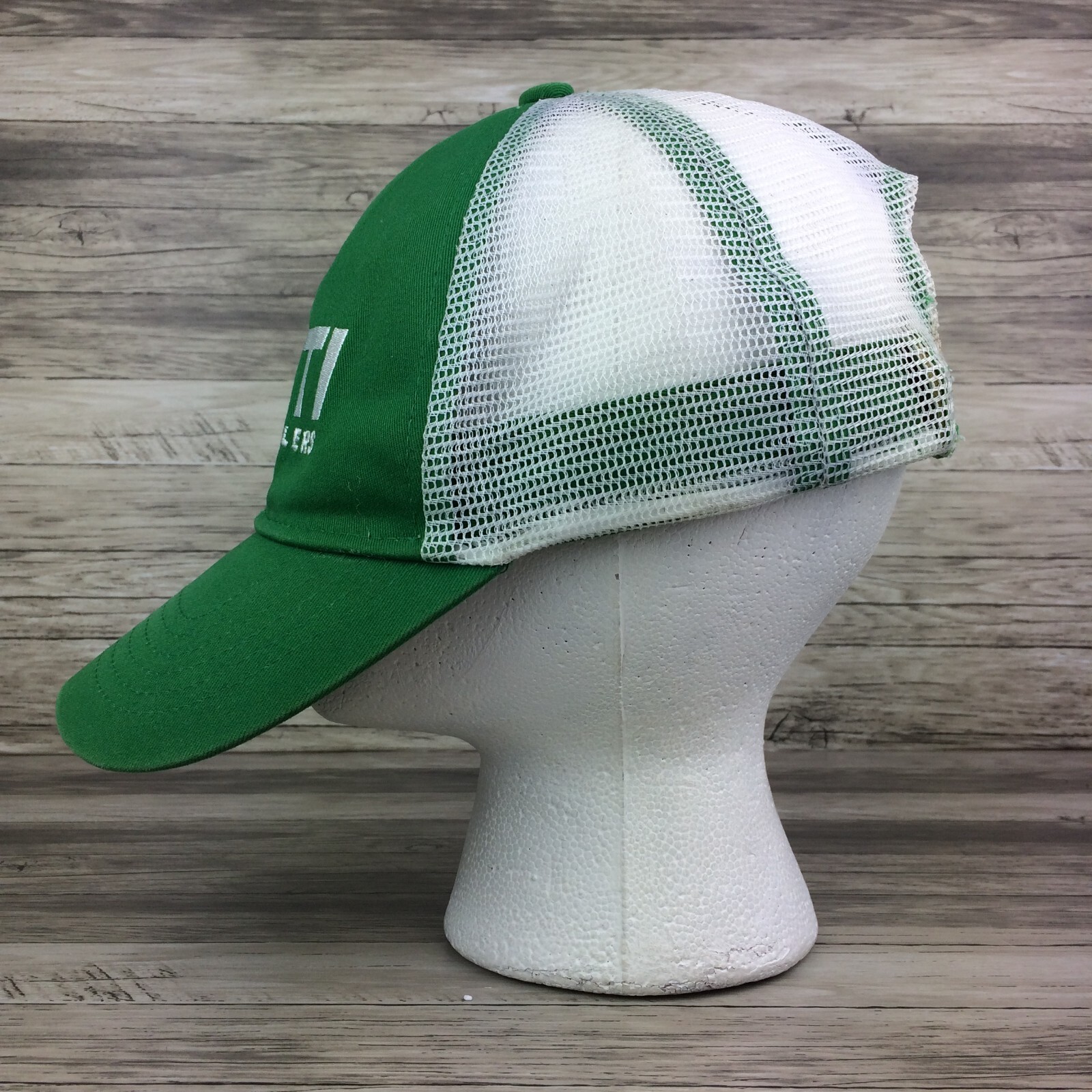 Yeti Coolers Baseball Cap Green White Mesh Embroidere… - Gem