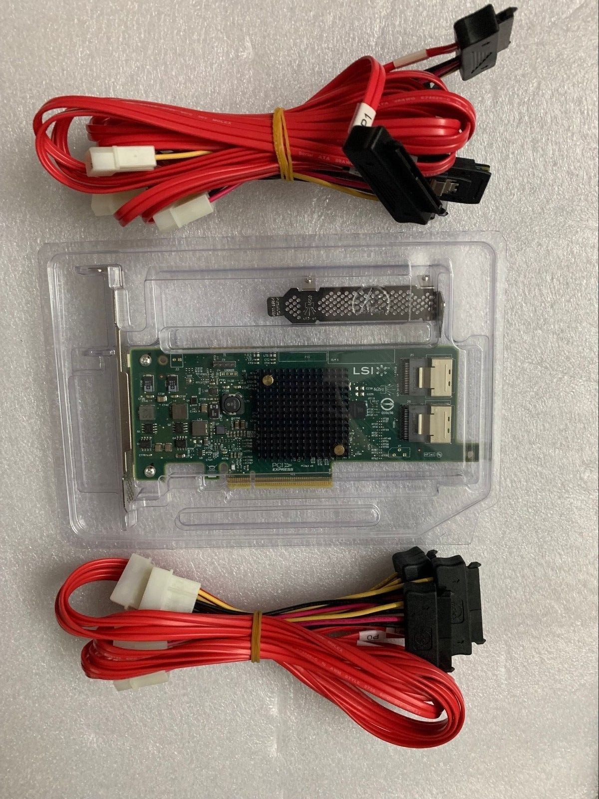 LSI 9217-8I 8-Port External 6Gb/s SAS/SATA RAID Card+2*SFF-8087 to SFF ...