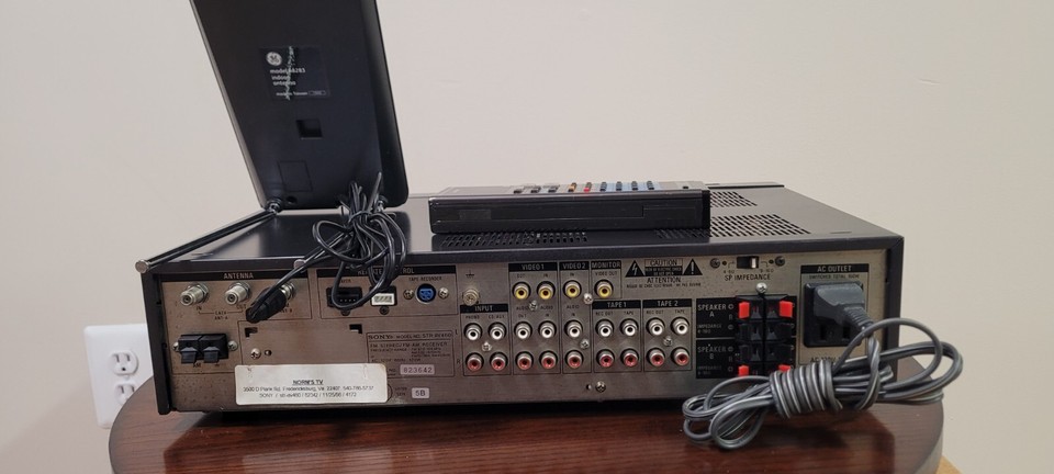 Sony STR-AV460 Stereo Receiver Digital FM-AM. Fully Tested, Works Great ...