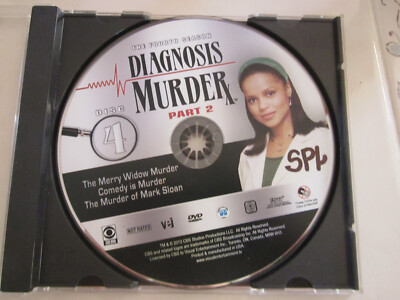 diagnosis murder replacement disc: Fourth Season Part 2 disc 4 only | eBay