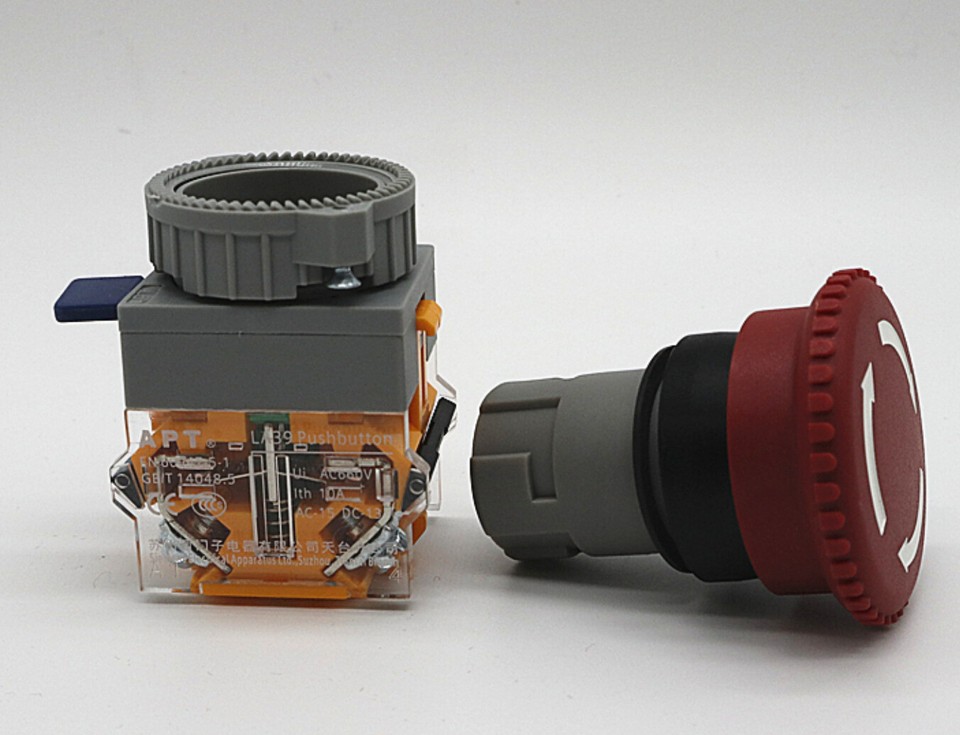 1pcs SIEMENS APT Emergency Stop Push Button Switch LA39-B3-11Z/R | eBay