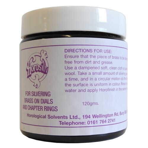 Horosilv Dial Silvering Compound for Clock Dials & Chapter Rings 120g ...