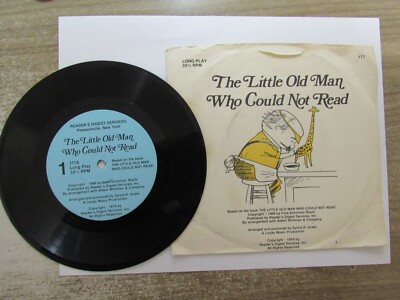 Old 33 RPM Children's Record - Reader's Digest 111 A - Little Old Man ...