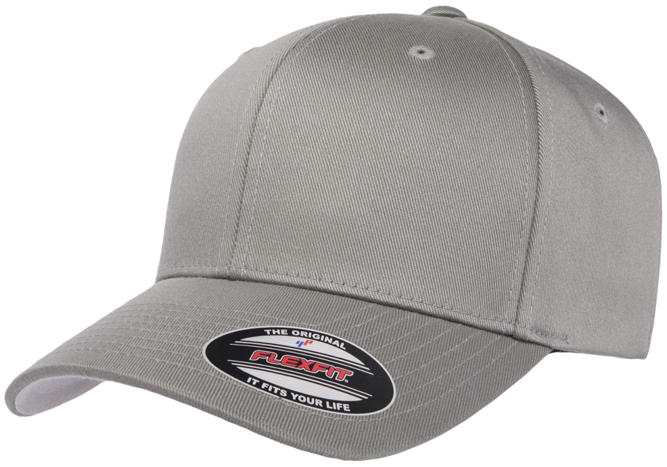 Flexfit 6277 Original Fitted Hat 6 Panel Baseball Cap Flexfit S/M L/XL ...