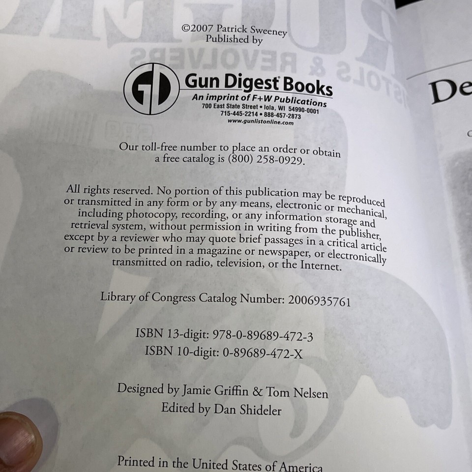 Gun Digest Book of Ruger Pistols and Revolvers by Patrick Sweeney ...