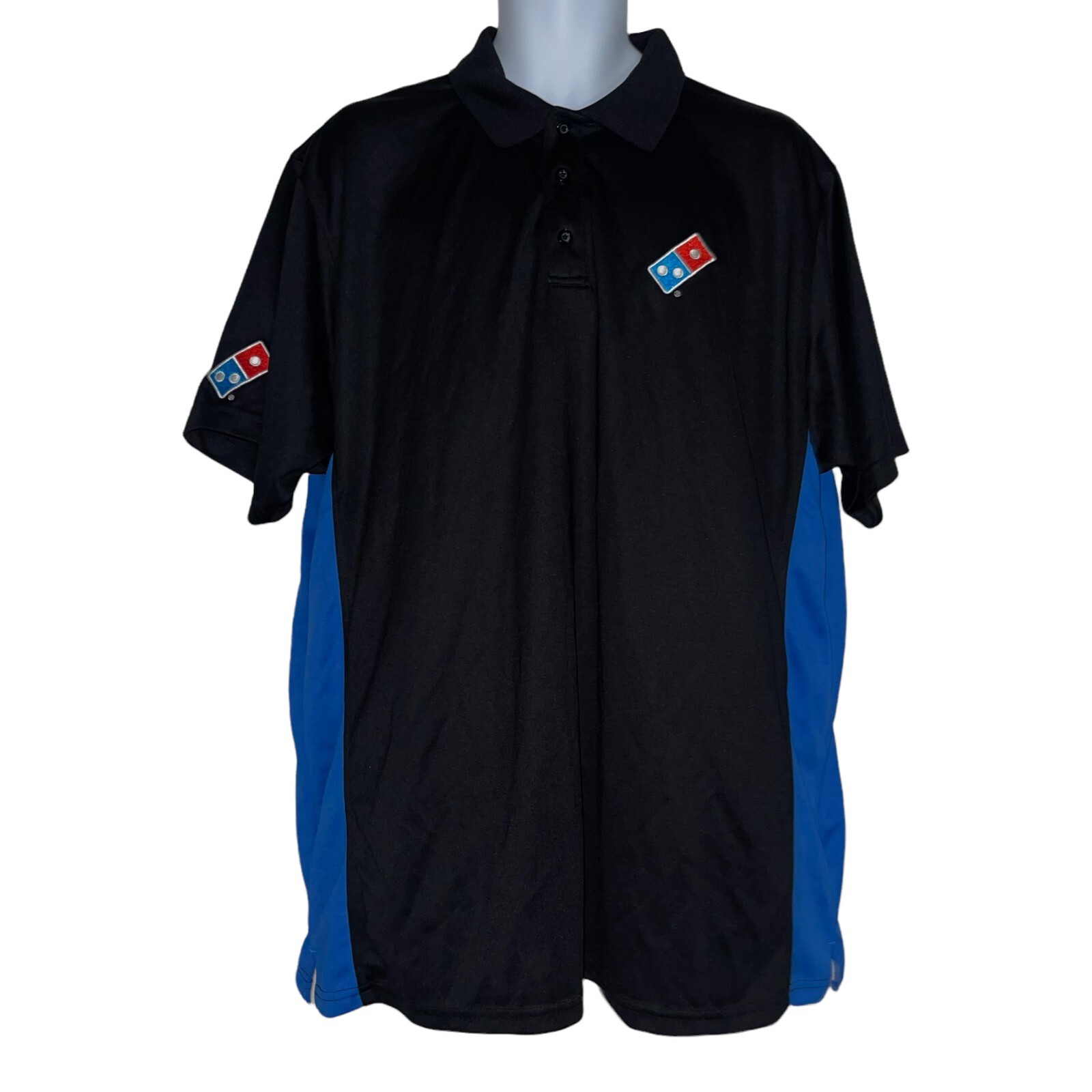 Dominos Pizza Gear Employee Work Uniform Polo Shirt M… - Gem