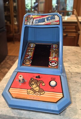 1981 Nintendo of America Coleco Donkey Kong Mini Arcade Table Game As ...